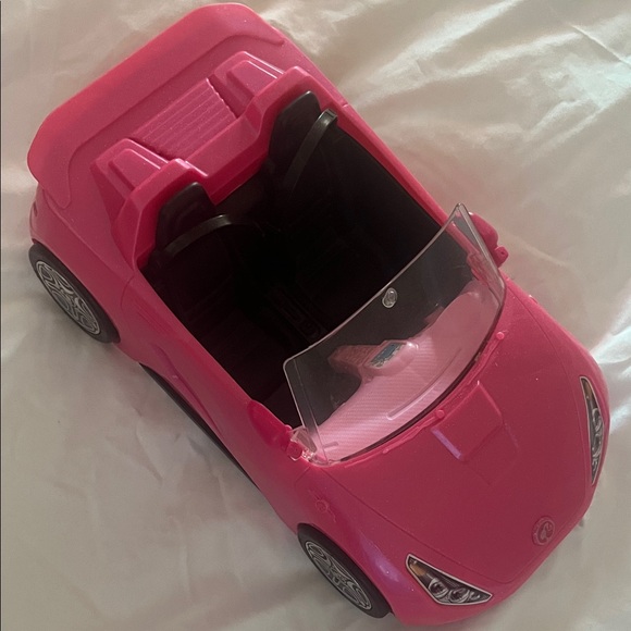 Barbie | Toys | Barbie Hot Pink Convertible Car | Poshmark